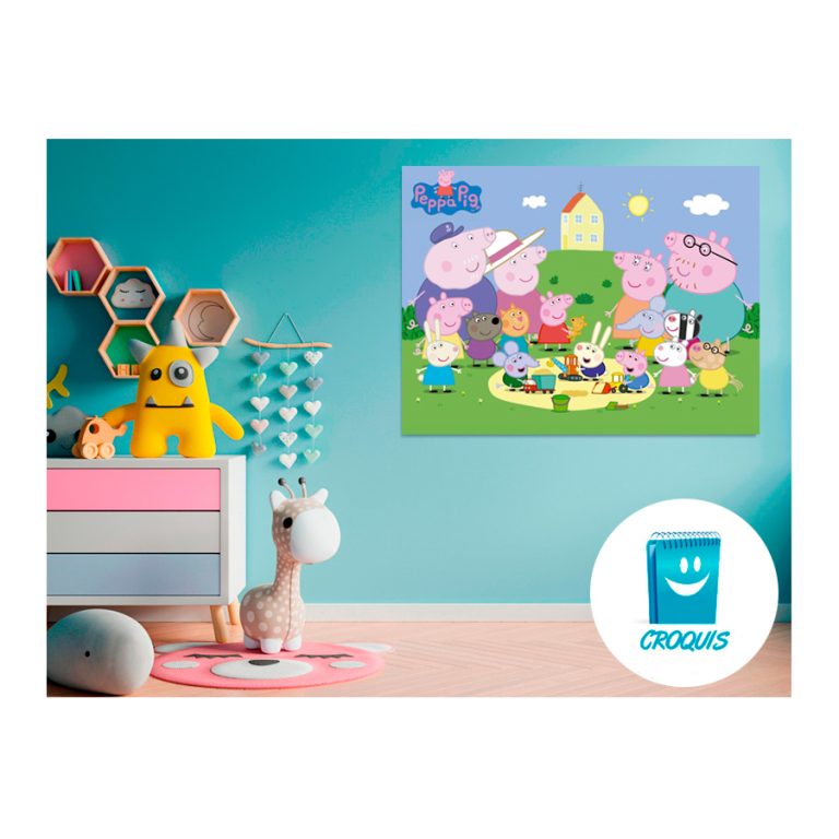 Descargar Poster Peppa 80 x 60cm