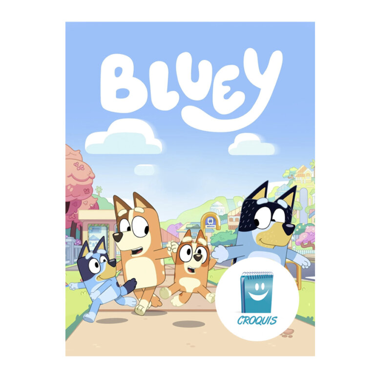 Poster Bluey 80cm x 60cm