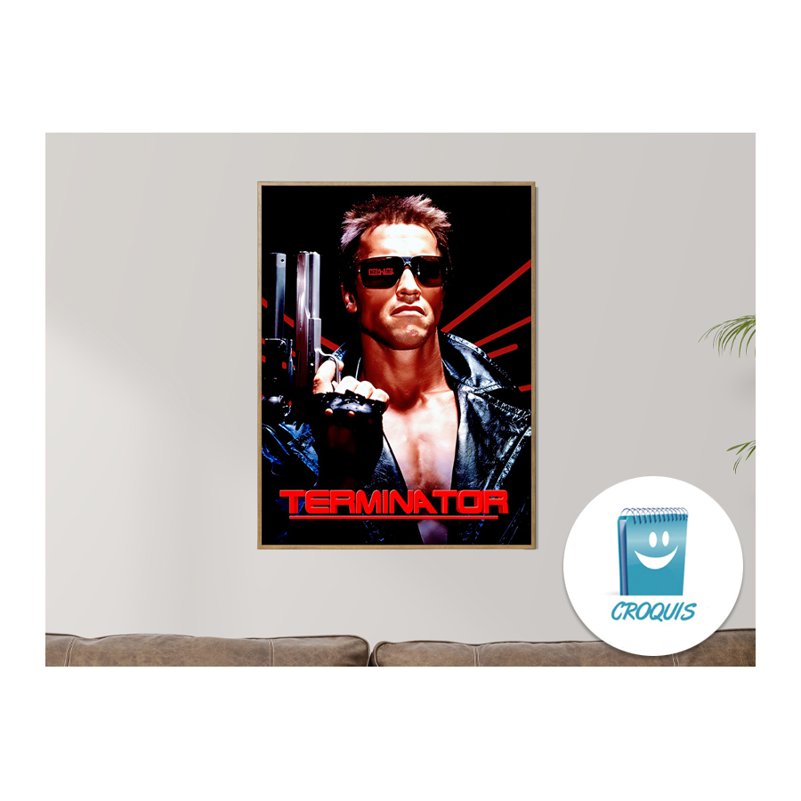 Poster Terminator 150 cm x 200 cm