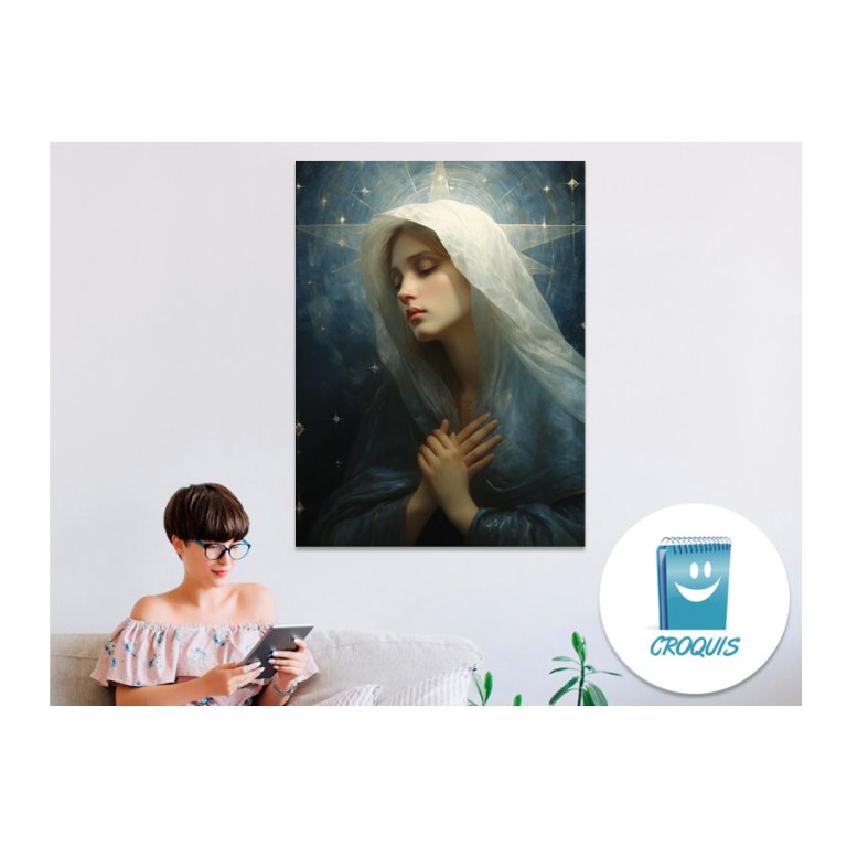 poster de la virgen Maria para imprimir archivos - Croquis
