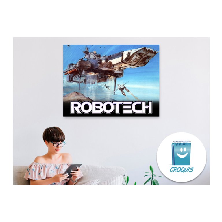 Poster Robotech 60 cm x 80 cm
