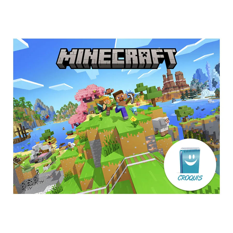 Poster Minecraft 150 cm x 200 cm